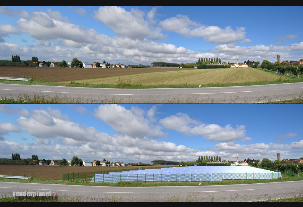 Visual Impact Assessment Photo Voltaic System Renderplanet it